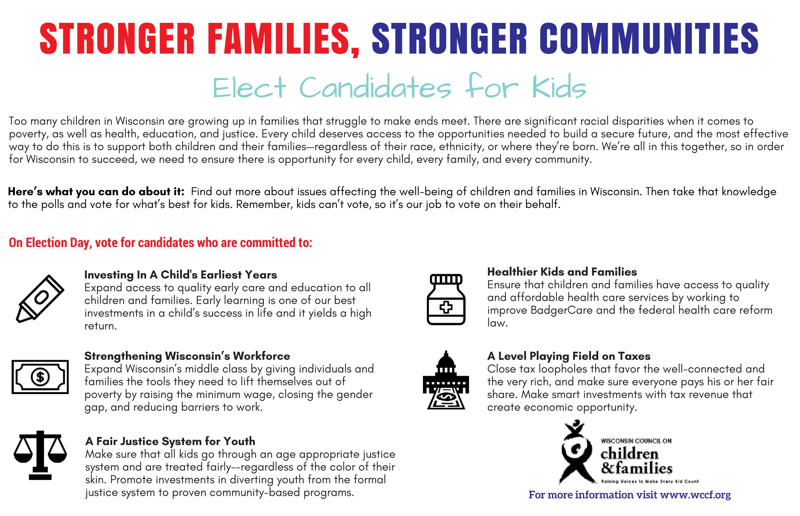 Elect Candidates for Kids - Kids Forward